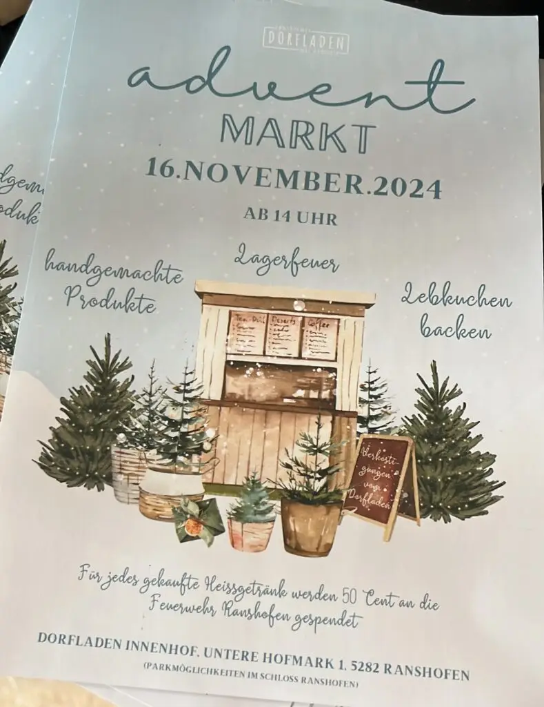 Dorfladen Ranshofen: Adventmarkt | Braunau.Simbach.Inn