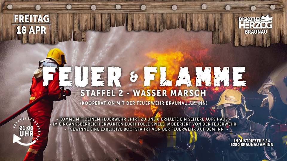 Diskothek Herzog – Feuer und Flamme – Staffel 2: Wasser Marsch ...
